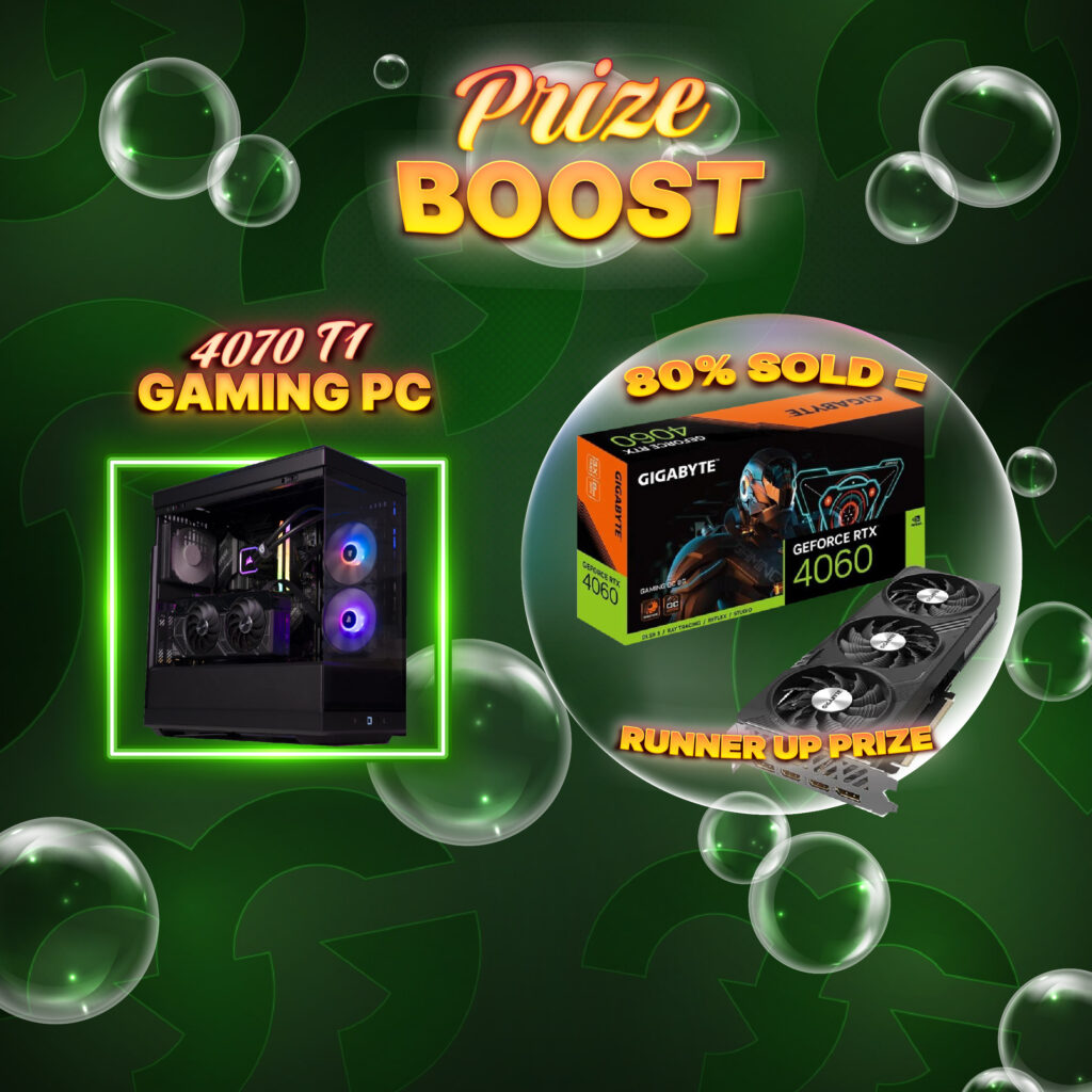 Hyte Y40 Ryzen 7600X 4070 Ti Gaming PC #3 *BOOSTED* - Gaming Giveaways