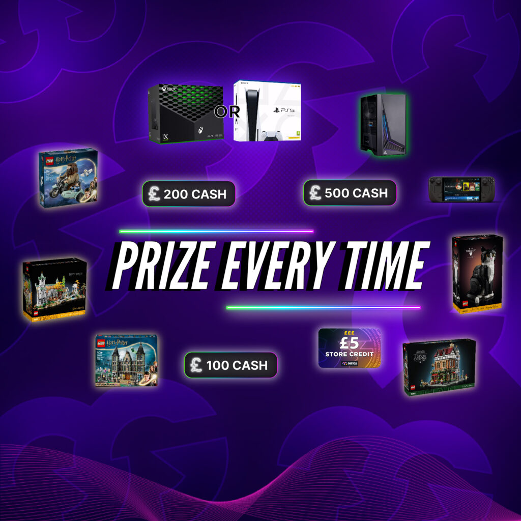 PRIZE EVERY TIME - 1,000 Instant Wins #1 - Gaming Giveaways