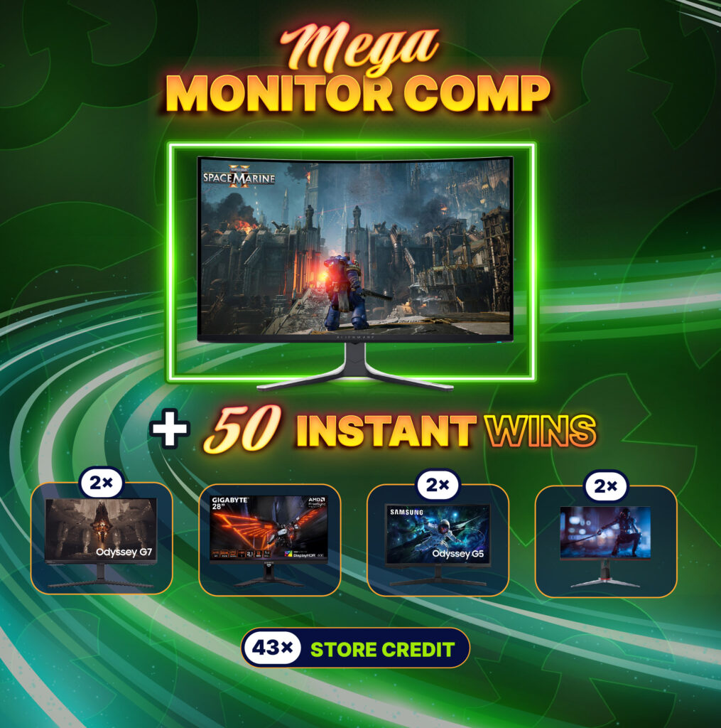 MEGA Monitor Comp + 50 Instant Wins! #5 - Gaming Giveaways