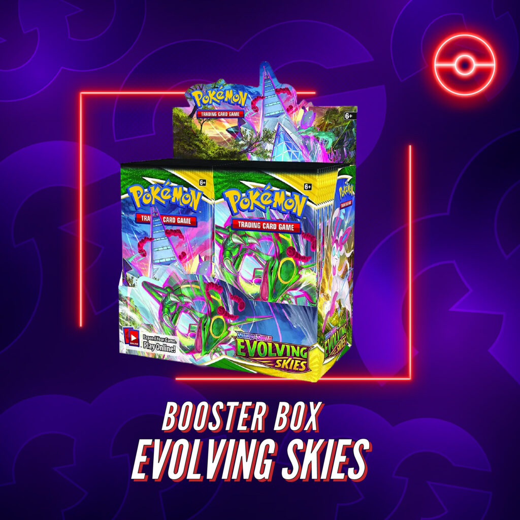 Pokémon TCG: Evolving Skies Booster Box #1 - Gaming Giveaways
