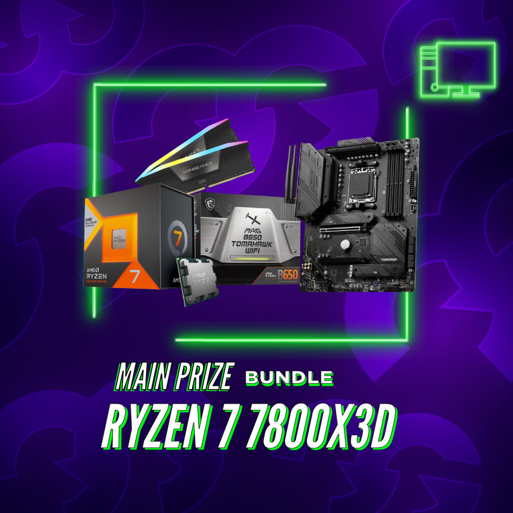Ryzen 7 7800X3D Bundle (CPU, Motherboard & RAM) #18 - Gaming Giveaways