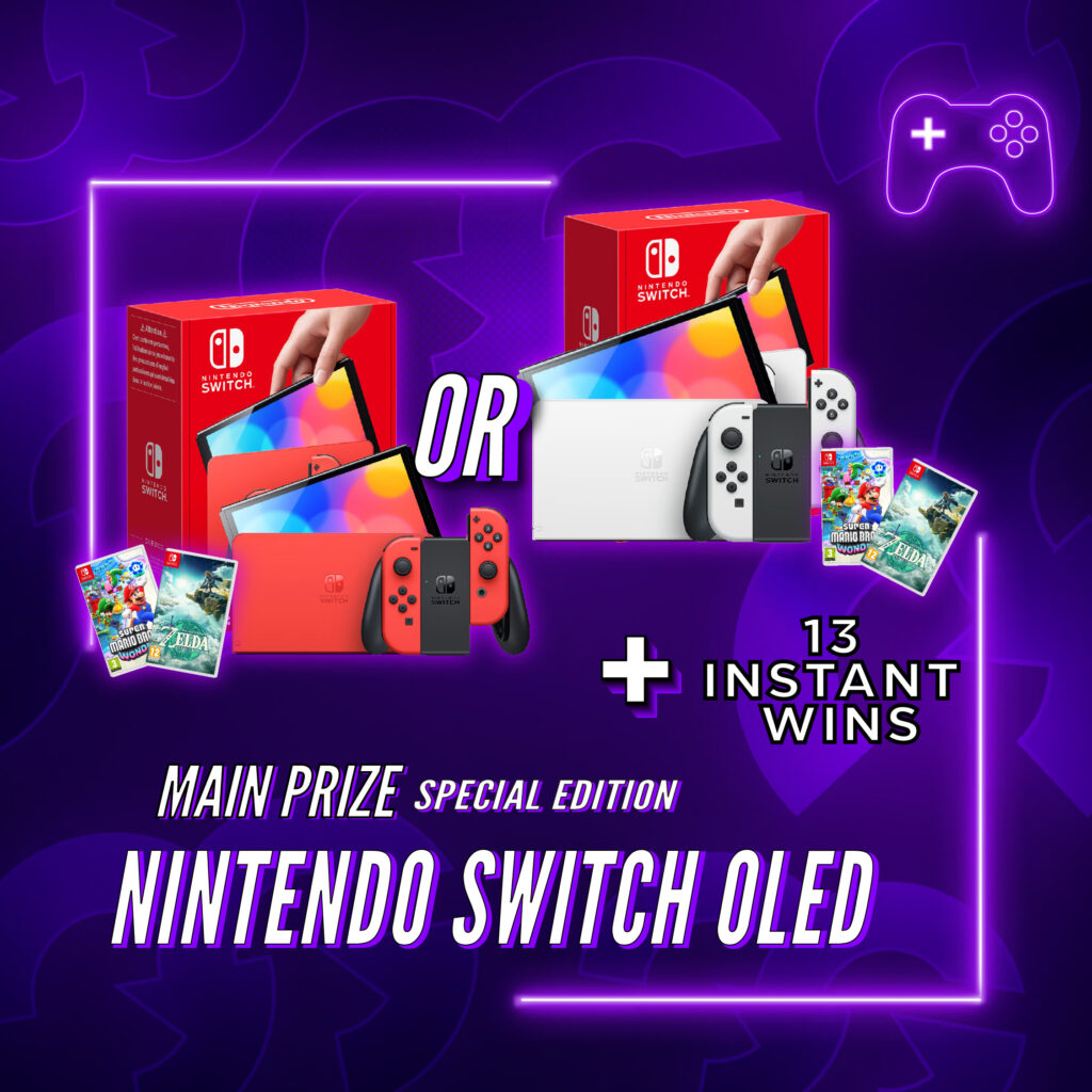Special Switch OLED & Game + 13 Instant Wins #6 - Gaming Giveaways