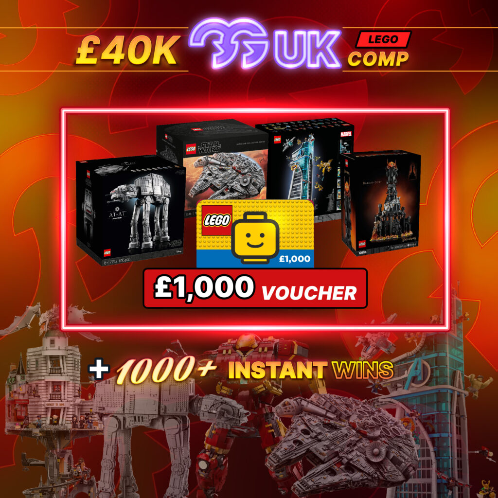 £40K MEGA LEGO Comp +1043 Instant Wins #2 - Gaming Giveaways