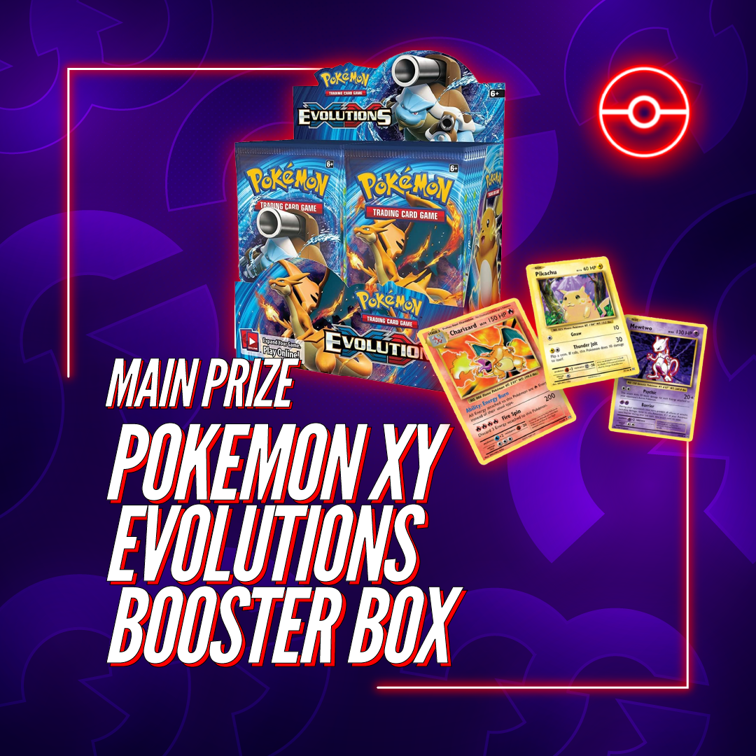 Pokémon XY Evolutions Booster Box #1 - Gaming Giveaways