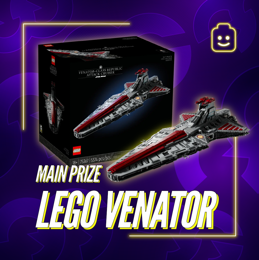 LEGO Venator Class Republic Attack Cruiser #1 - Gaming Giveaways