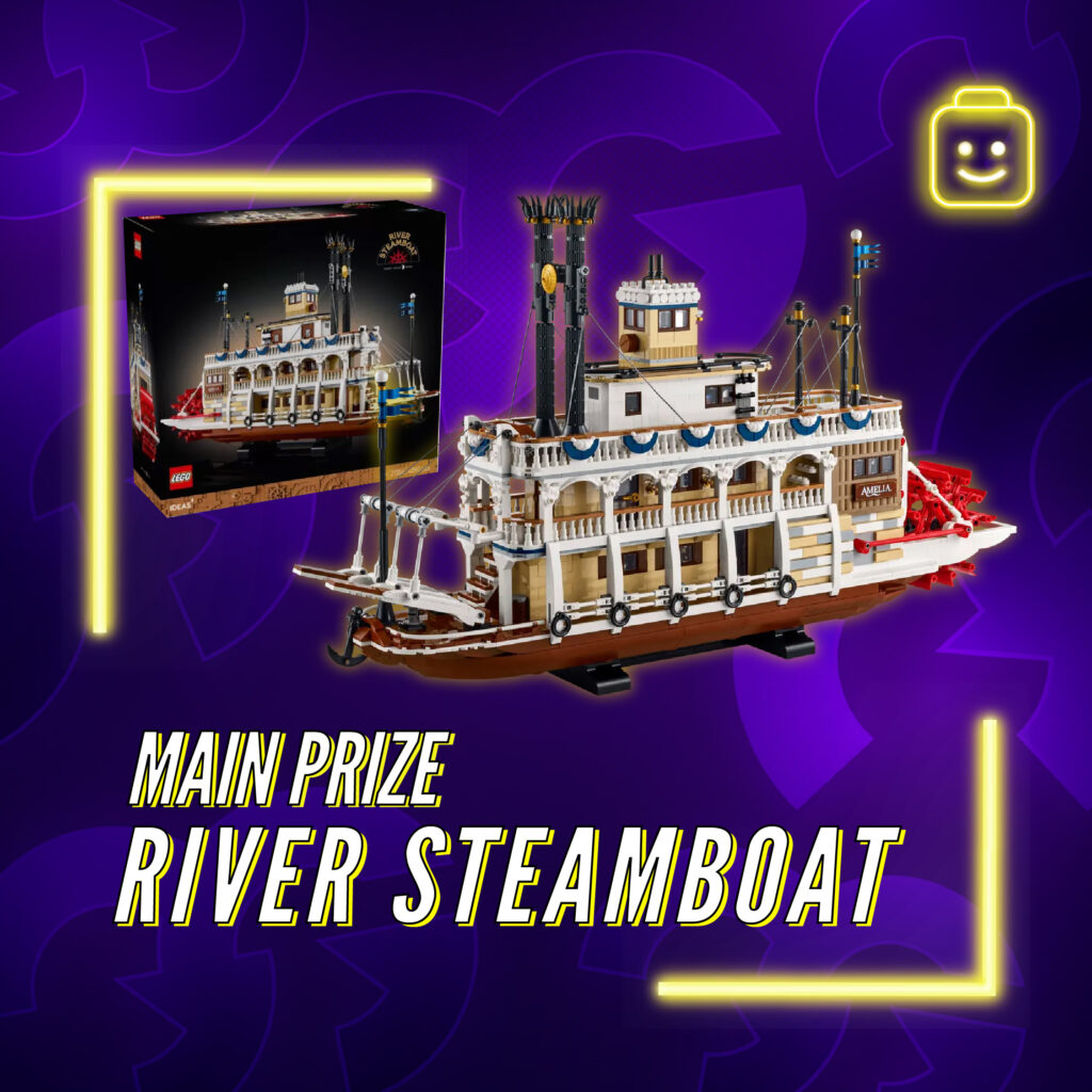 LEGO River Steamboat #5 - Gaming Giveaways