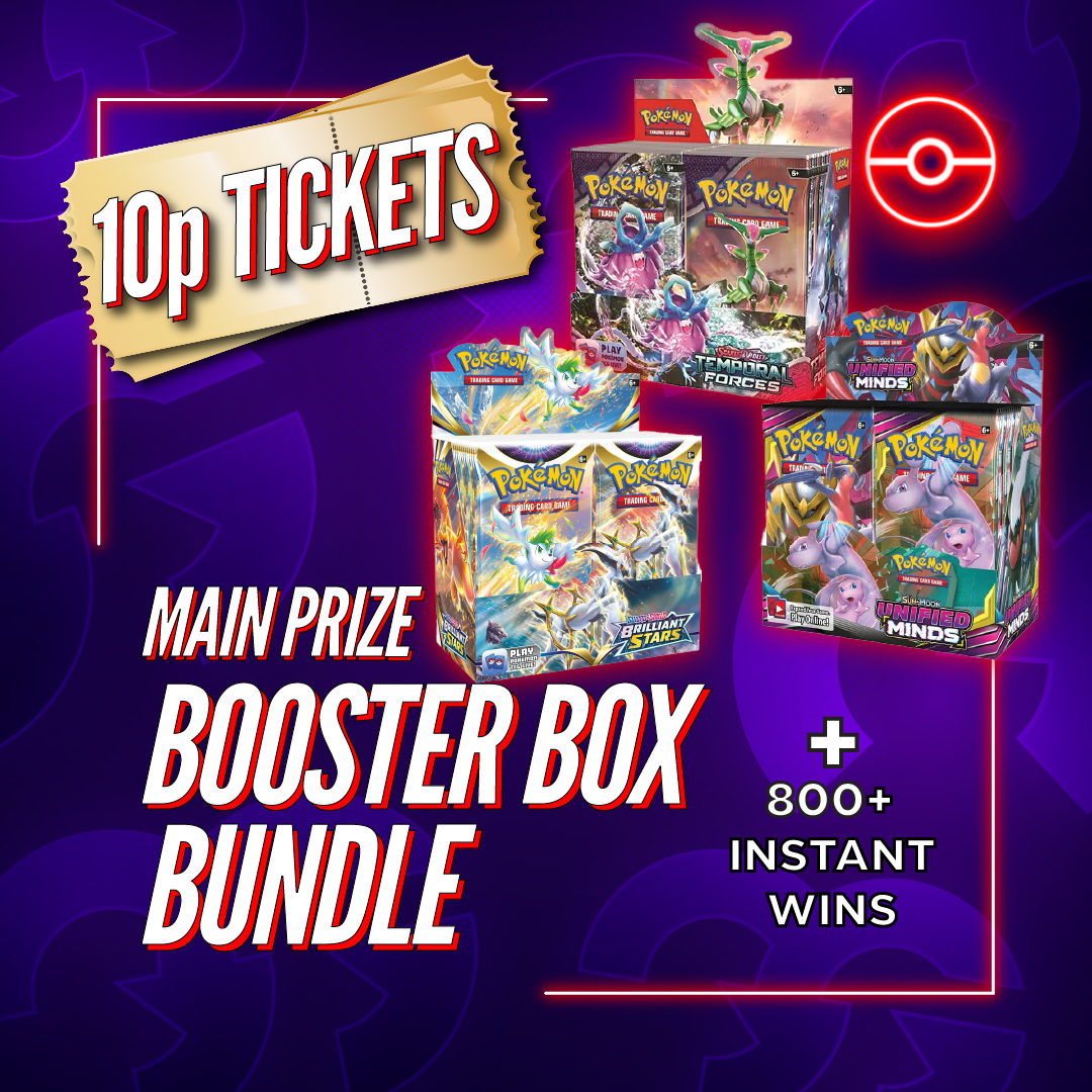 10p Pokémon Unified Minds Bundle + Instant Wins #2 - Gaming Giveaways