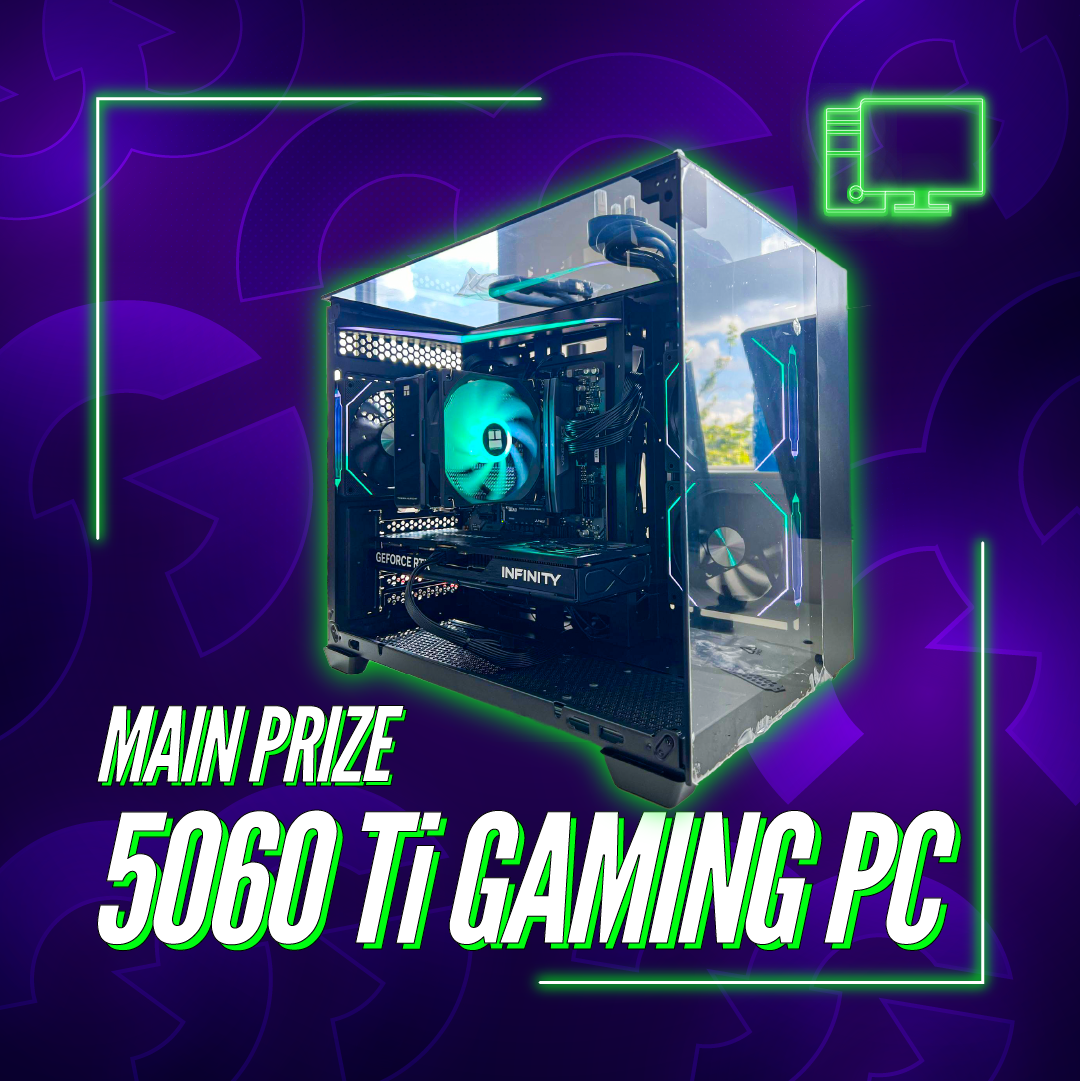 5060 Ti 9600x PC #12 - Gaming Giveaways