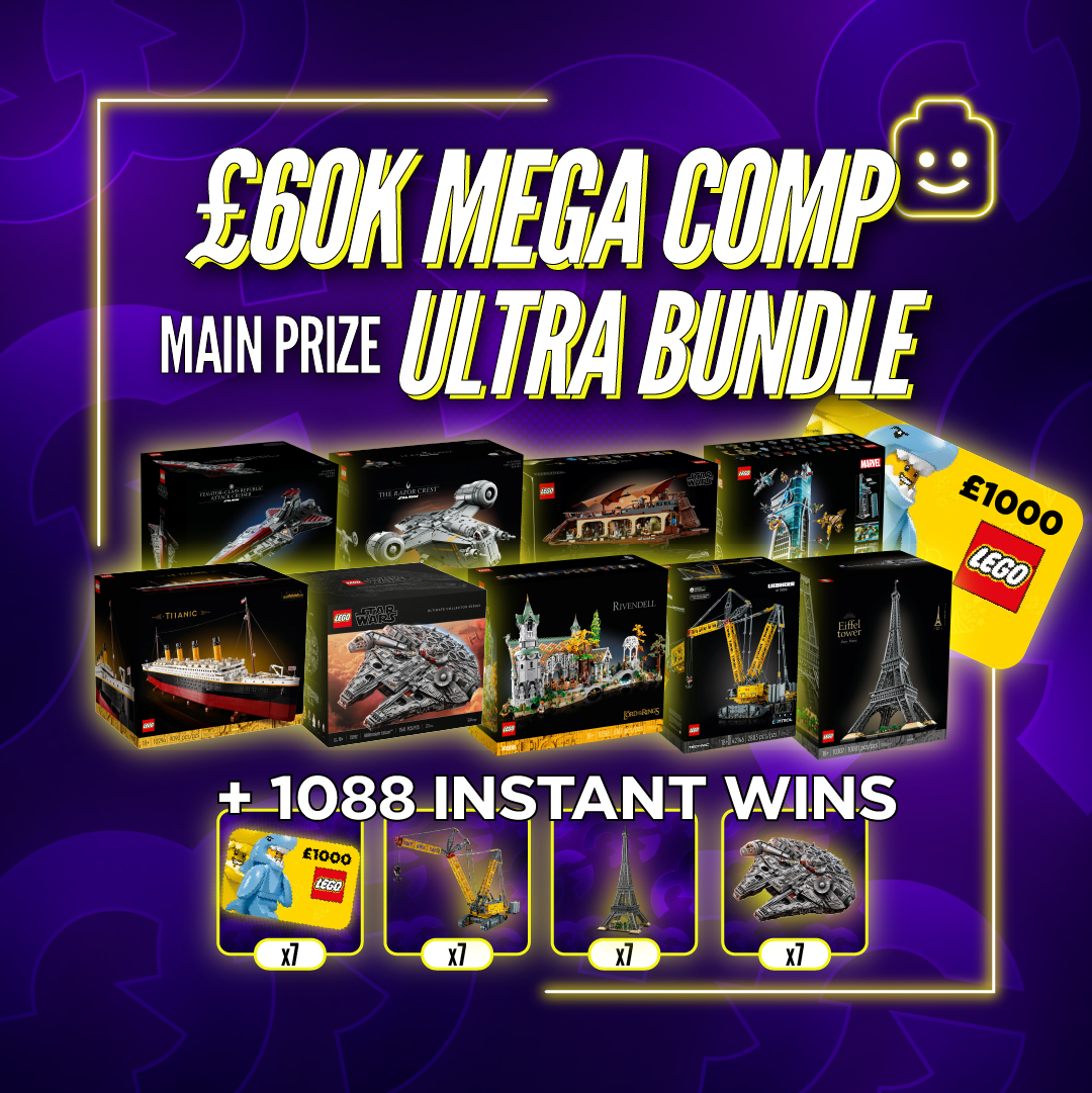 £60K MEGA LEGO Comp + Instant Wins #2 - Gaming Giveaways