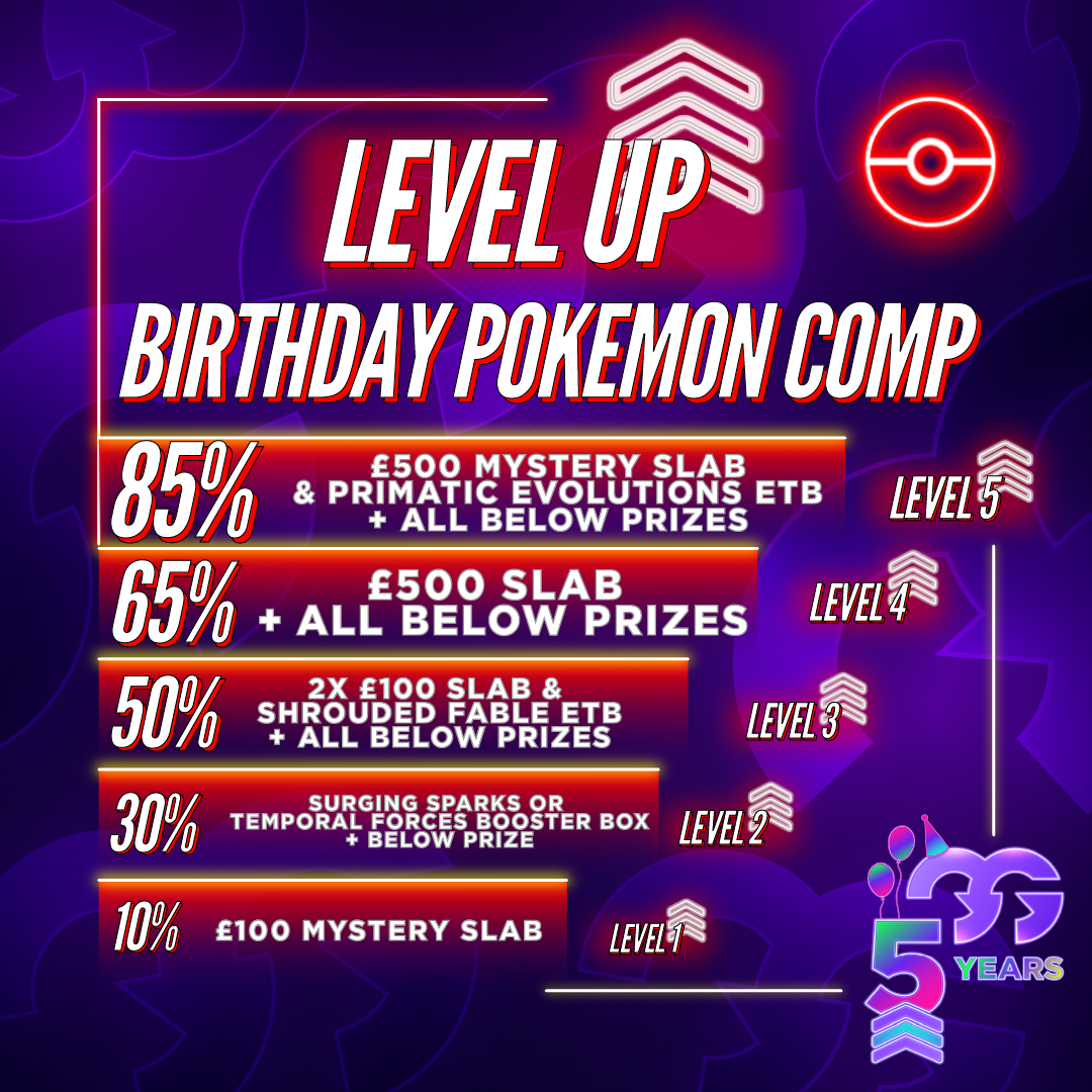 Level Up Pokémon + Instant Wins #2 - Gaming Giveaways