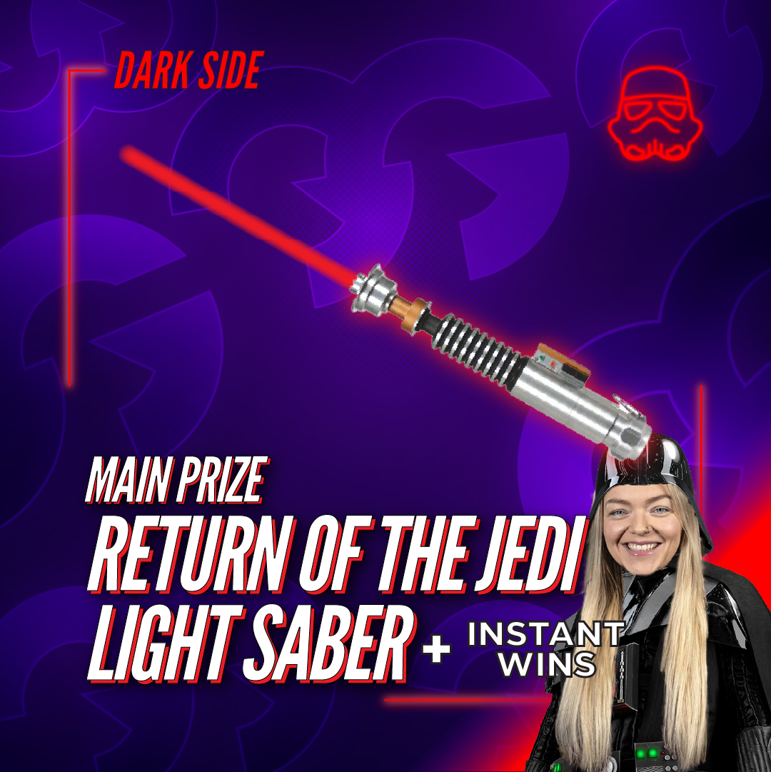 May the 4th Lightsaber + Instant Wins #1 - Gaming Giveaways