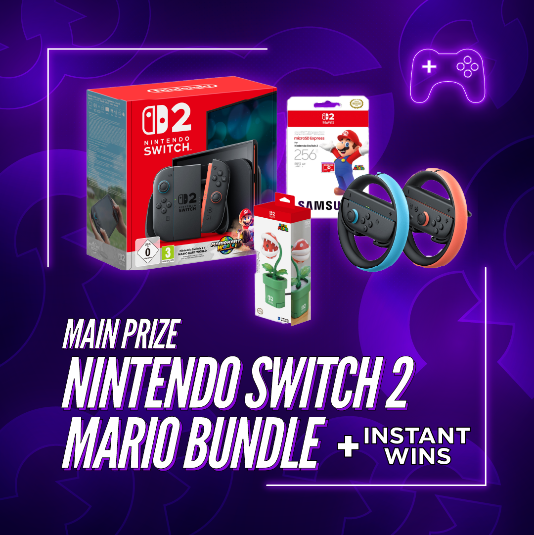 Nintendo Switch 2 Bundle + Instant Wins #31 - Gaming Giveaways