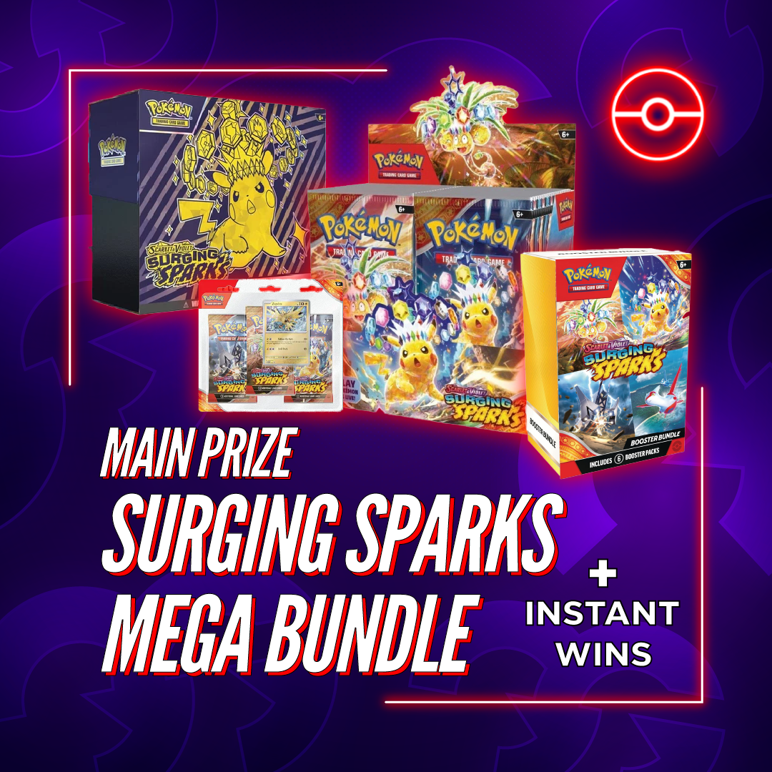 Surging Sparks Mega Bundle + Instant Wins #7 - Gaming Giveaways