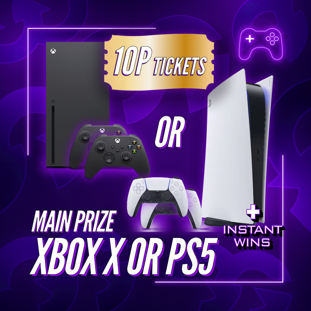 10p Console Comp + Instant Wins #3 - Gaming Giveaways