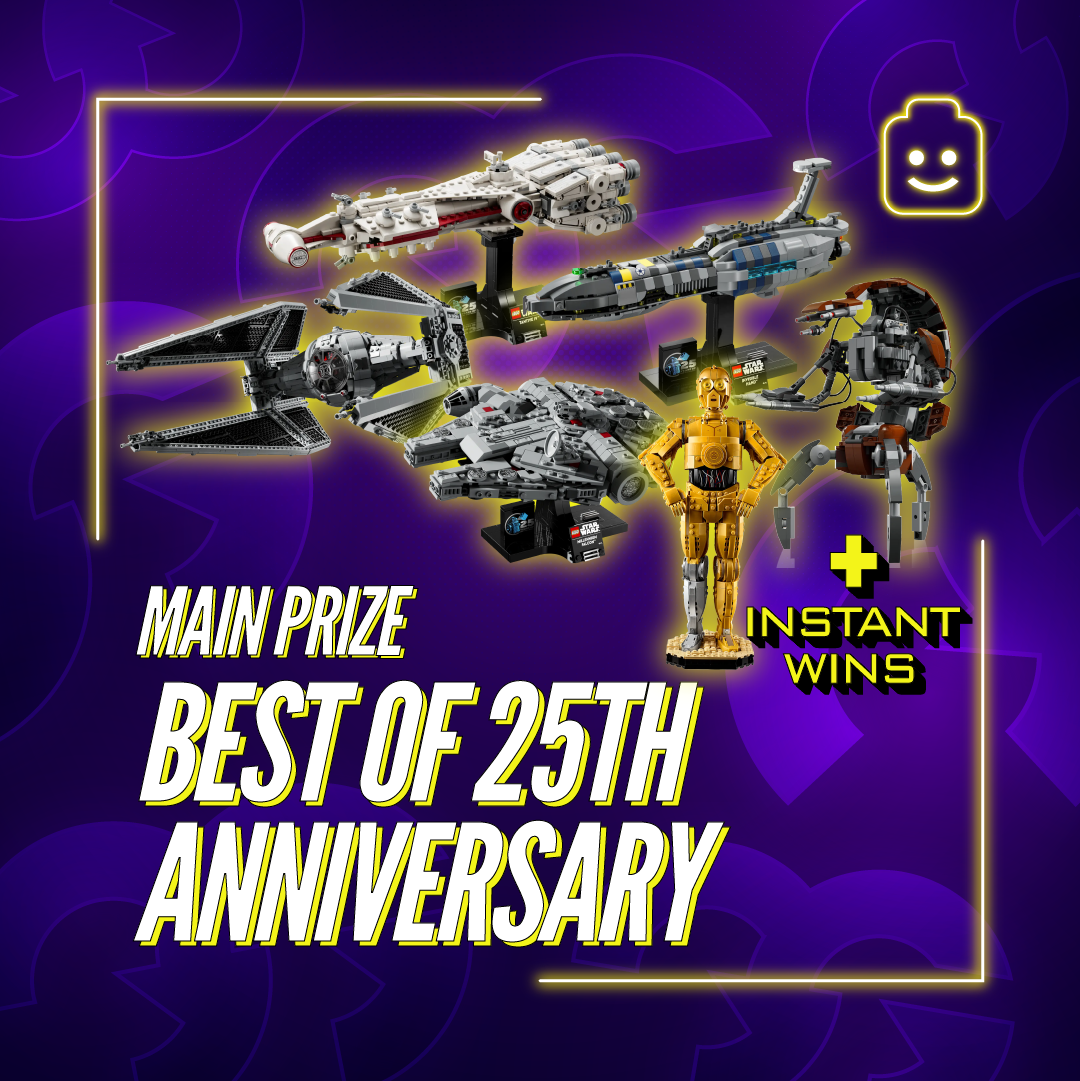 The Best of 25th Star Wars LEGO + Instant Wins #16 - Gaming Giveaways