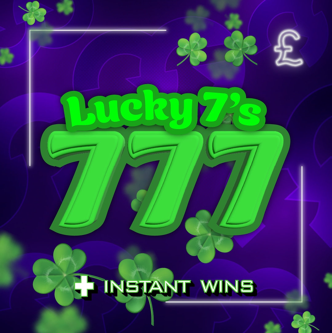 Lucky 7's Cash Comp + Instant Wins #5 - Gaming Giveaways