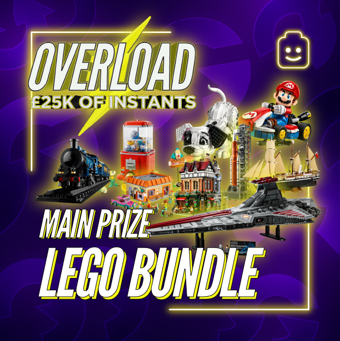 OVERLOADED – LEGO Bundle Comp + Instant Wins #1 - Gaming Giveaways