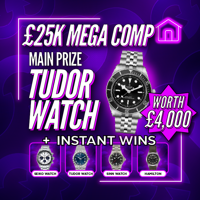 £25k MEGA Watch + Instant Wins #1 - Gaming Giveaways