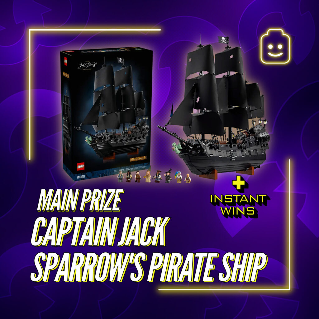 Captain Jack Sparrow's Pirate Ship + Instant Wins #8 - Gaming Giveaways