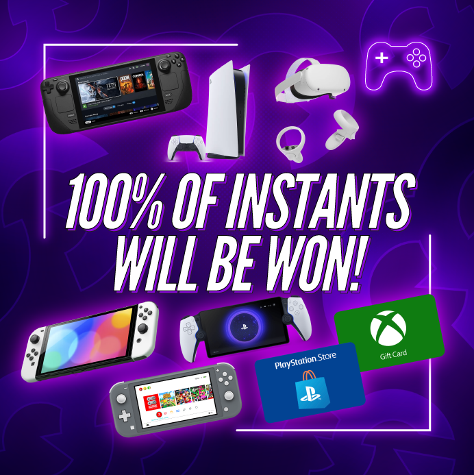 Console - 100% of Instants Will Be Won (£3.5k Prize Pool) #1 - Gaming ...