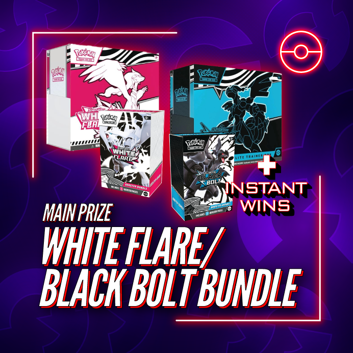 White Flare & Black Bolt Bundle + Instant wins #26 - Gaming Giveaways