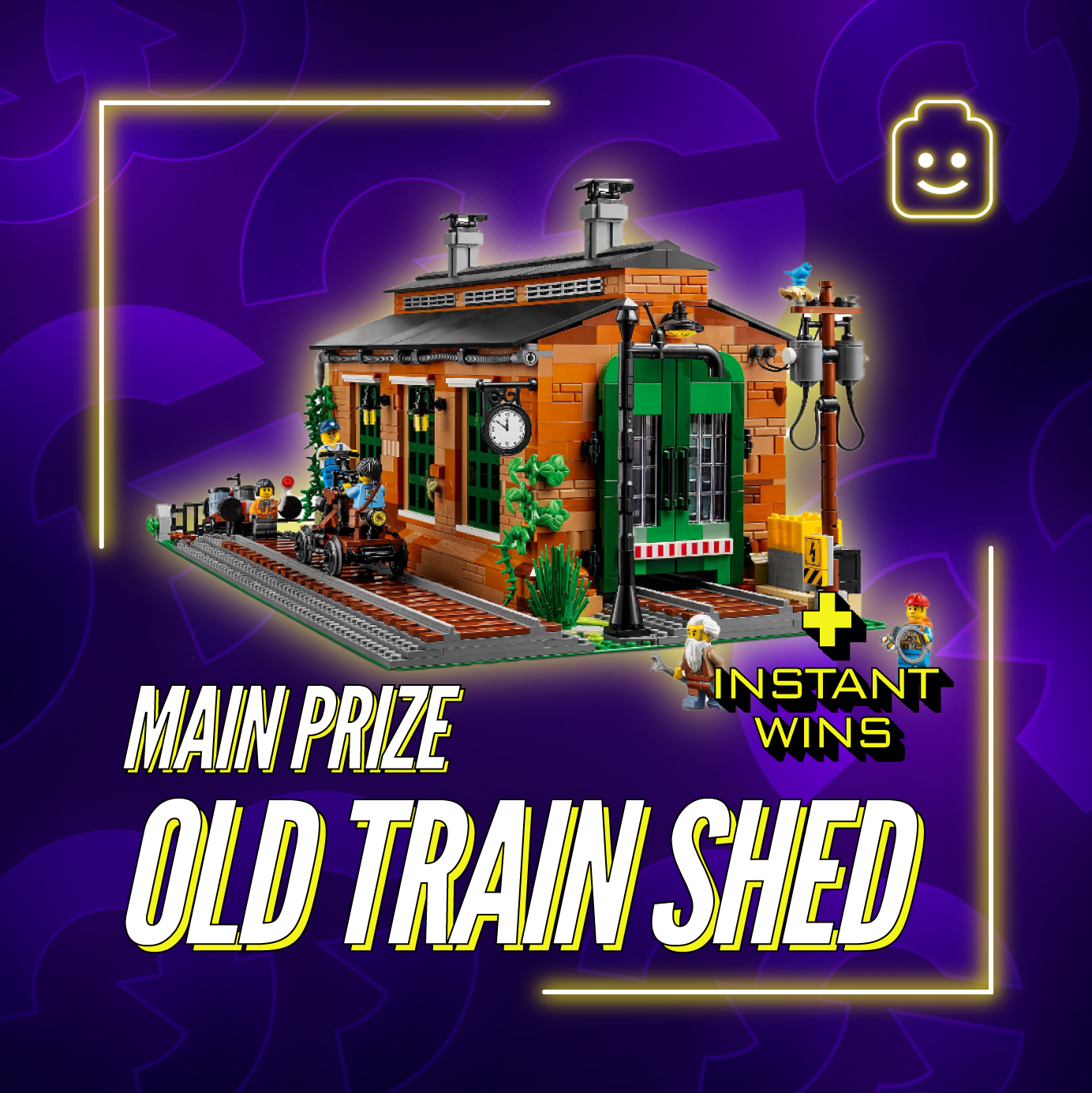 Bricklink Old Train Shed + Instant Wins #1 - Gaming Giveaways