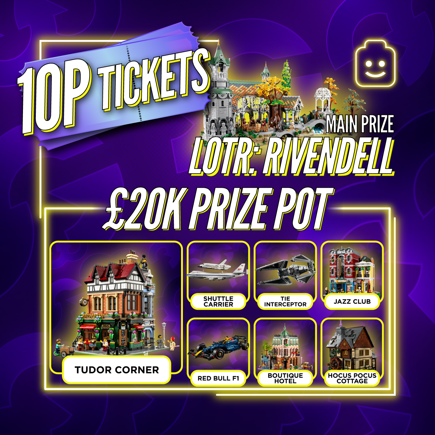 10p LEGO LOTR Rivendell + Instant Wins #2 - Gaming Giveaways