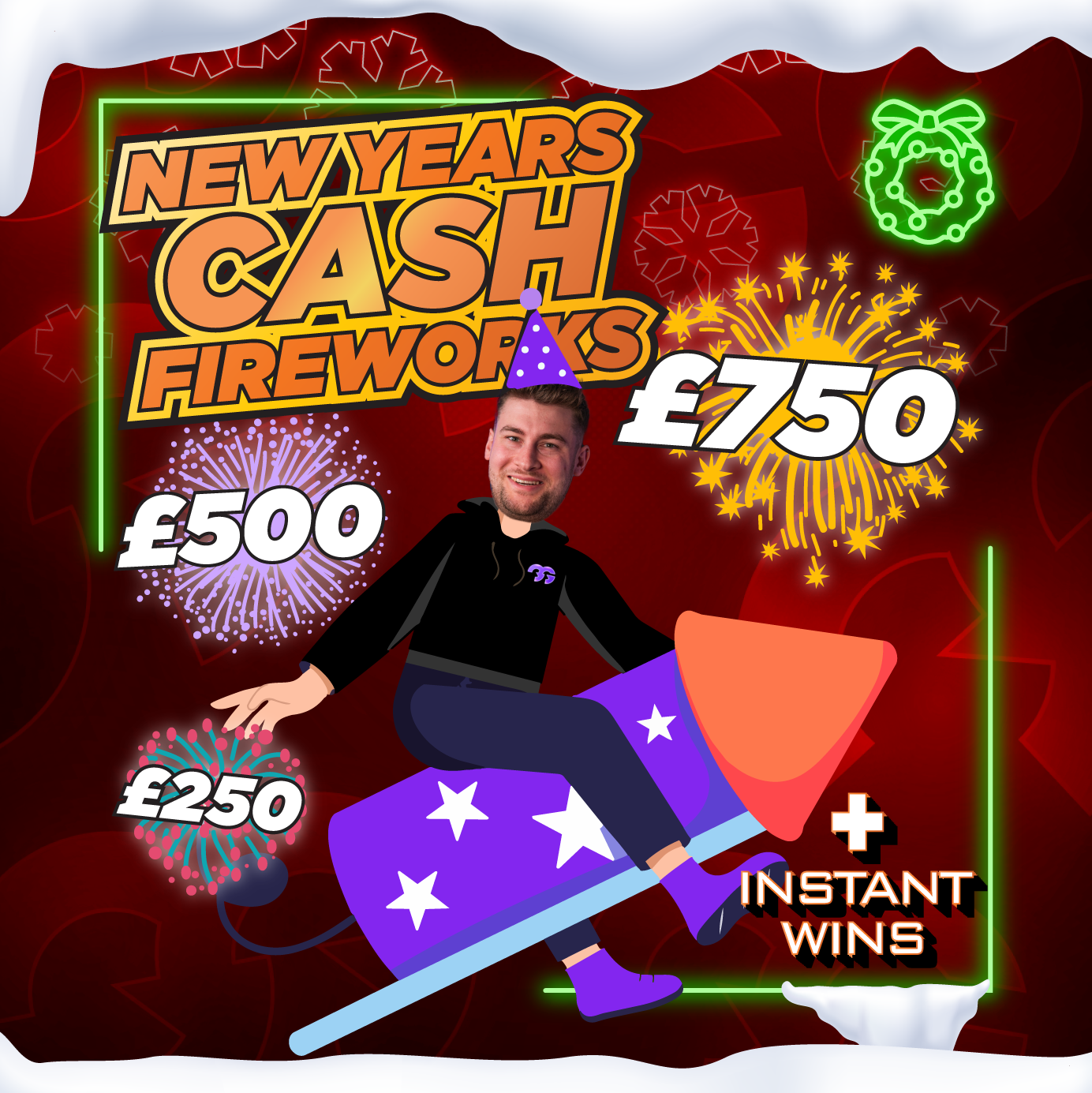New Year Firework Cash Comp #1 - Gaming Giveaways